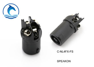 4 Pole Speakon Cable Connector NEUTRIK NL4FX Speakon Plugs Rectangular Shape