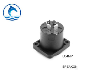 LC4MP 4 Pole Speakon Cable Connector Male Panel Mount Speaker Connector
