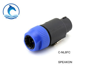 C-NL8FC 8 Pole Speakon Cable Connector 8 Pin Male Speakon Plug Connector
