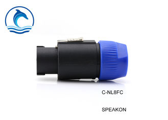 C-NL8FC 8 Pole Speakon Cable Connector 8 Pin Male Speakon Plug Connector