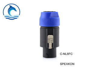 C-NL8FC 8 Pole Speakon Cable Connector 8 Pin Male Speakon Plug Connector