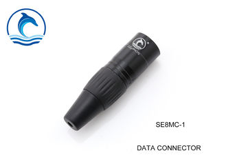 XLR Type RJ45 Plug Housing Digital Data Connector , SE8MC-1 Metal Housing Protector For RJ45 Connector