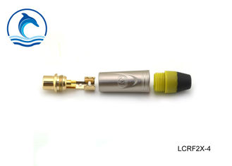 LCRF2X-4 RCA Jack Connector Audio Video Female RCA For Stereo Power Amplifier