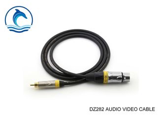 DZ282 Audio Video Cable OEM XLR Microphone Cable Female XLR To RCA Plug Custom Designed