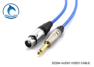 Microphone Audio Video Cable XLR 3pin Male Female To 6.35 Male DZ284 Model
