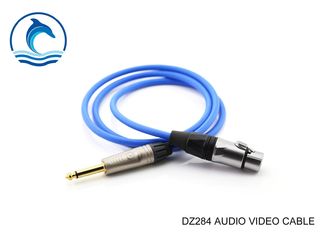Microphone Audio Video Cable XLR 3pin Male Female To 6.35 Male DZ284 Model