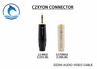 3.5mm Stereo Male Plug Audio Video Cable 3.5mm Stereo Female Socket Type