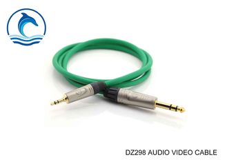 3.5mm Male Plug Audio Visual Cable Good Flexibility With 6.5mm Stereo Male Plug