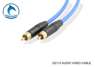 DZ113 RCA Audio Video Cable 2 Conductor With Double RCA Male Connector