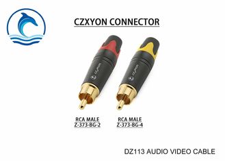 DZ113 RCA Audio Video Cable 2 Conductor With Double RCA Male Connector