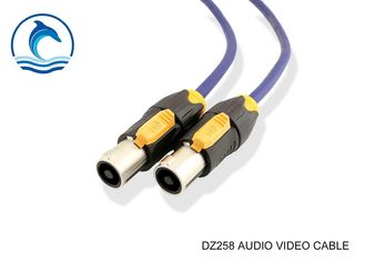 23 AWG Digital Audio Video Cable With Double Speakon Connector Z-NL4FX