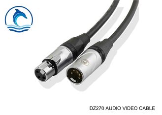 DZ270 Video Adapter Cable 3 Pin XLR Male Female Plug And 5 Pin XLR Connectors