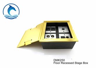 Floor Mounted Recessed Stage Box DMK250 235*235mm Easy To Assemble CE Approved