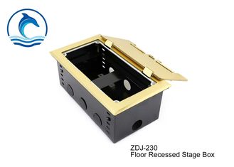 ZDJ-230 230*130mm Recessed Floor Outlet Box 500kg Load Bearing Capacity