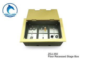 ZDJ-350 Six 86 Panel Recessed Stage Box 2 Years Warranty Convenient For User