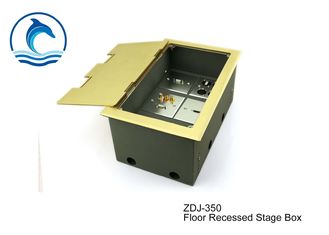 ZDJ-350 Six 86 Panel Recessed Stage Box 2 Years Warranty Convenient For User