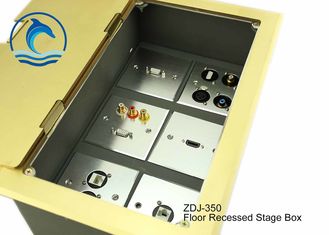 ZDJ-350 Six 86 Panel Recessed Stage Box 2 Years Warranty Convenient For User