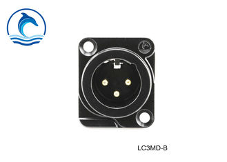 3 Pin XLR Connector LC3MD-B XLR Input Connector Microphone Connector