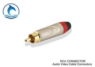 RCA Female Connector RCA LCR2X-2 Jack Connector , RCA To RCA Connector