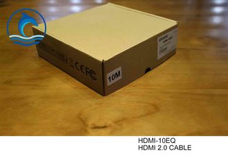 High Speed HDMI 2.0 Cable , Hdmi To Hdmi Cable 50ft HDMI-10EQ Optical Fiber Type