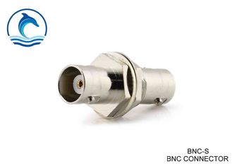 75ohm BNC Panel Mount Connector , BNC Video Connector BNC-S Custom Design