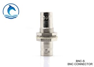 75ohm BNC Panel Mount Connector , BNC Video Connector BNC-S Custom Design