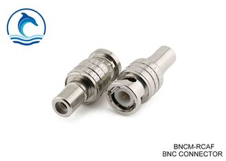 RF Coaxial BNC Cable Connector Free Samples BNC Male Plug To RCA Female Jack Connector