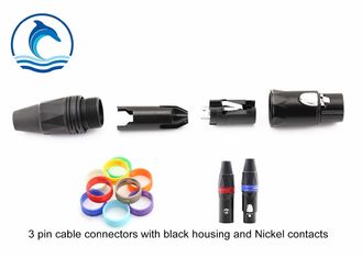 CL-3FXB 3 Pin XLR Audio Connector Female Audio Cables And Connectors
