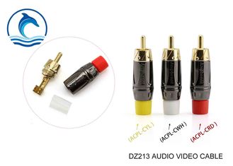 Multimedia Rca Audio Video Cable With Amphenol Connectors ACPL-CYL