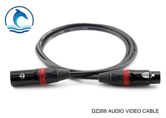PVC Copper 90 Degree Audio Video Cable 3 Pin 4 Pin 100 M 12 Months Warranty