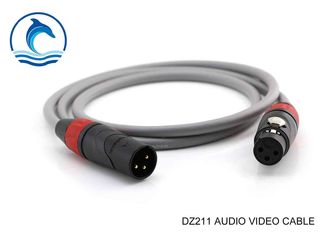 Gold Plated XLR Microphone Audio Video Cable Male To Female Gender