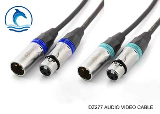 3 Pin Lead XLR Male To Female Extension Cable For Mic And Lighting Equipment