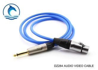 6.35mm Stereo Audio Cable 6.35 6.5 Microphone Plug / Video To Video Cable