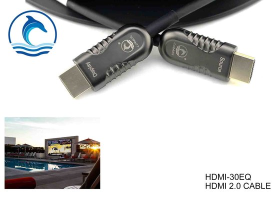Super Speed Hdmi Extension Cable 10ft Optical Fiber Type For Multimedia