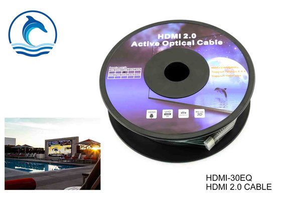 Super Speed Hdmi Extension Cable 10ft Optical Fiber Type For Multimedia