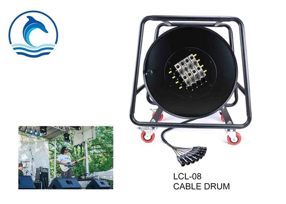 Empty Small Cable Drum Oil Resistance 30m 50m Cable Reel Drum LCL08 ROHS