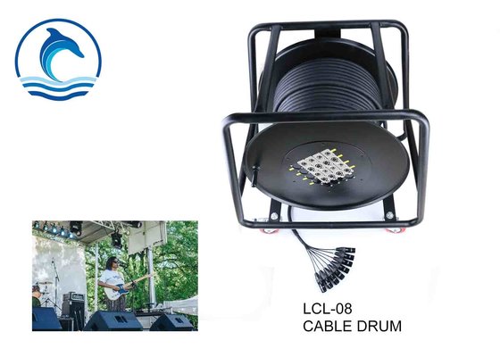 Empty Small Cable Drum Oil Resistance 30m 50m Cable Reel Drum LCL08 ROHS