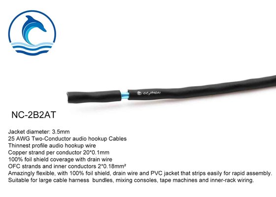Microphone Balanced Audio Cable Balanced Patch Cable For Installation