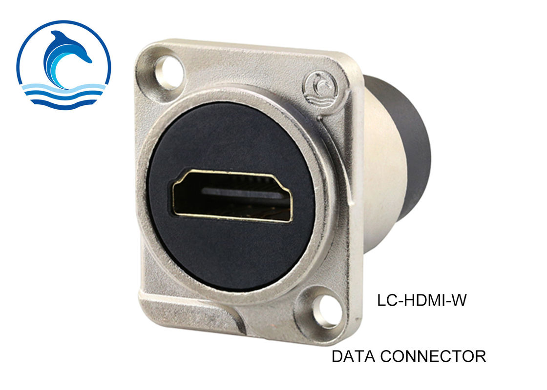 HDMI 1.4  Digital Data Connector LC-HDMI-W Chrome Data Wire Connectors