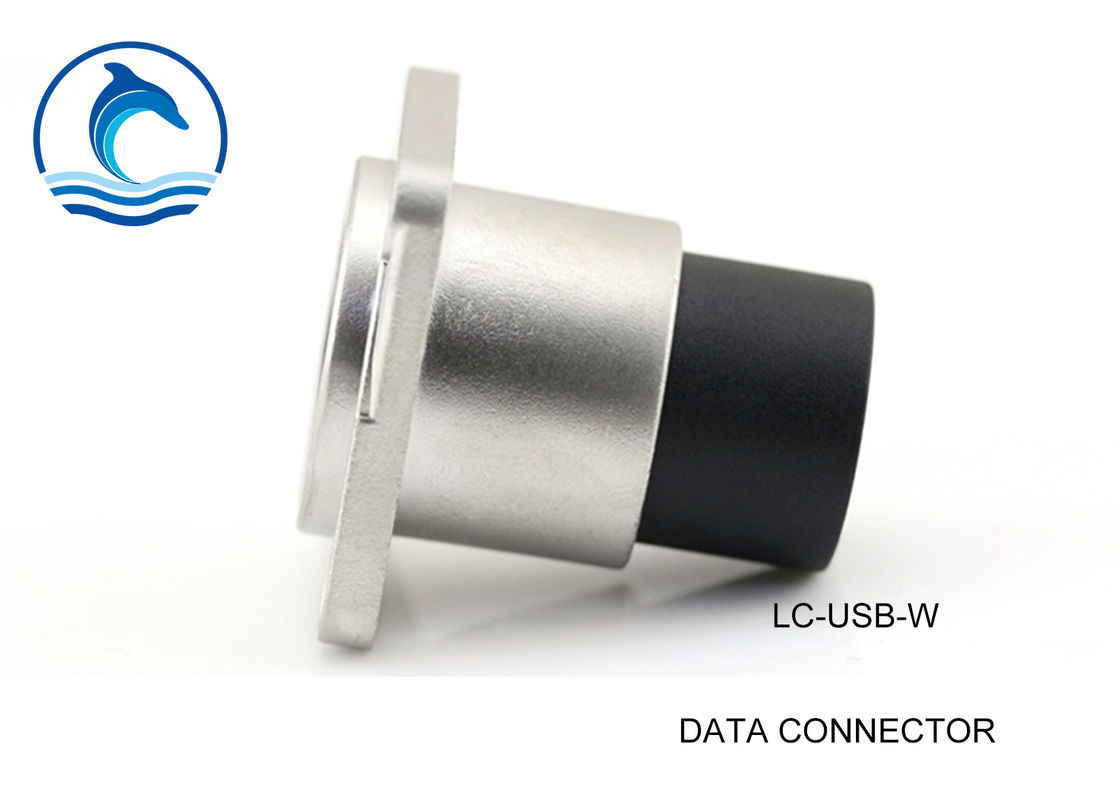 USB 3.0 Data Wire Connectors LC-USB-W Feed -Thru Reversible USB A/B Adapter D Panel