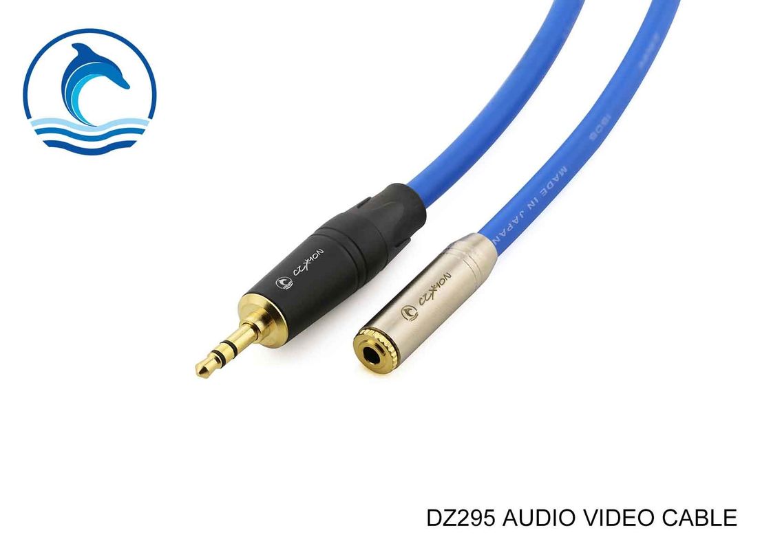 3.5mm Stereo Male Plug Audio Video Cable 3.5mm Stereo Female Socket Type