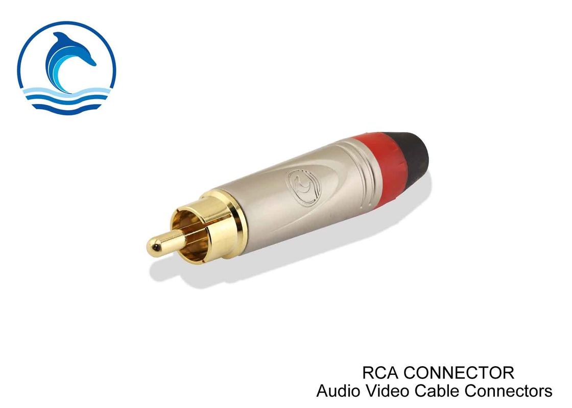 RCA Female Connector RCA LCR2X-2 Jack Connector , RCA To RCA Connector