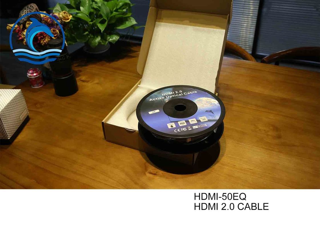 Flexible HDMI 2.0 Cable Hdmi HDMI-50EQ Extension Cable Round Cable Type
