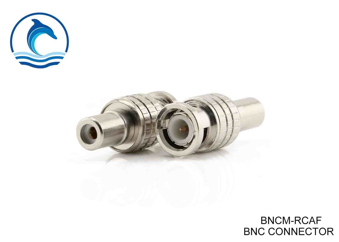 RF Coaxial BNC Cable Connector Free Samples BNC Male Plug To RCA Female Jack Connector