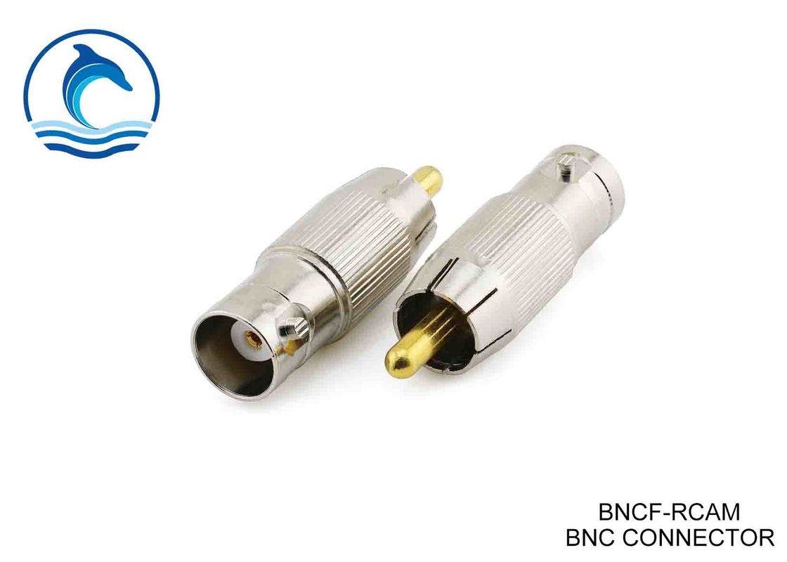 Female To Male BNC Cable Connector RF Coaxial BNC Female To RCA Male Adapter