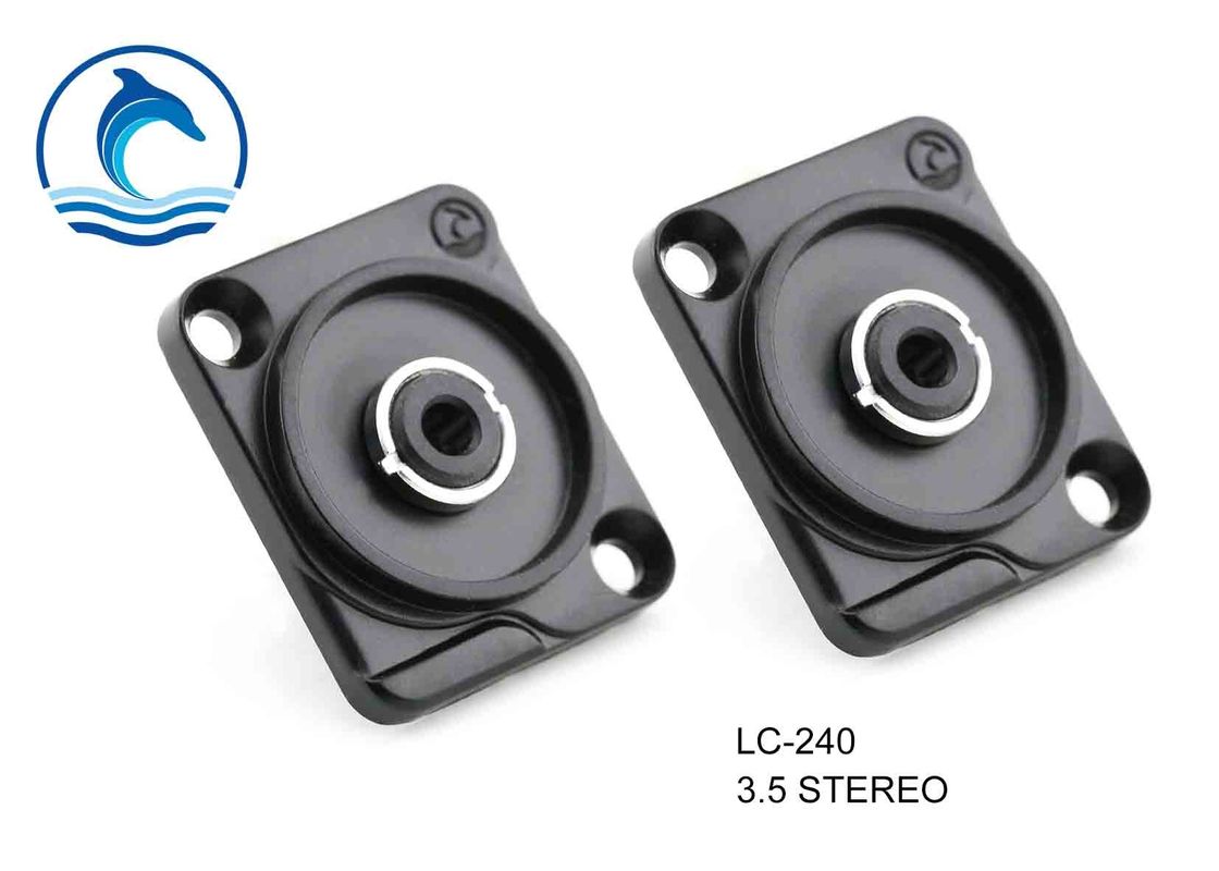 Small Size Stereo Cable Connectors / Digital Audio Out Connector Screw Terminal