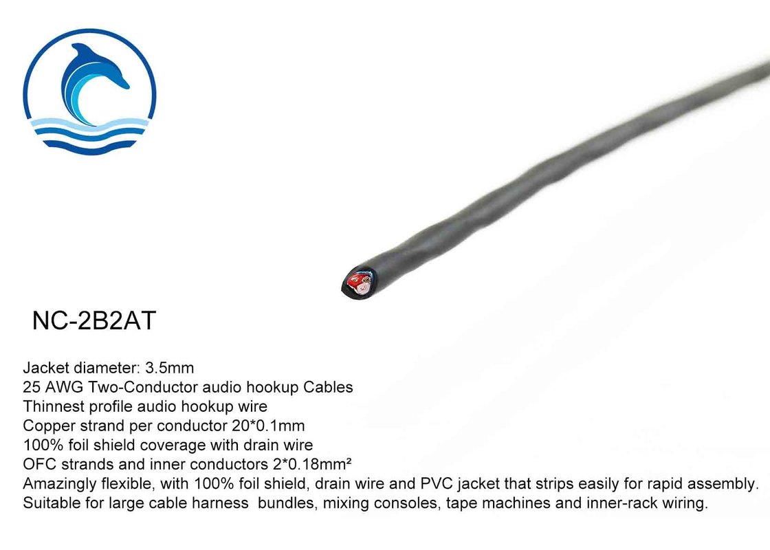 Microphone Balanced Audio Cable Balanced Patch Cable For Installation