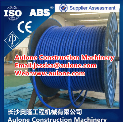 2160mpa,High breaking force crane wire rope,luff rope,non rotating wire rope