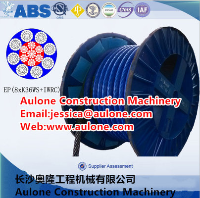 2160mpa,High breaking force crane wire rope,luff rope,non rotating wire rope