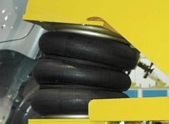High Durability Triple Convoluted Air Bags For Modify Cars / Industrial Equipments